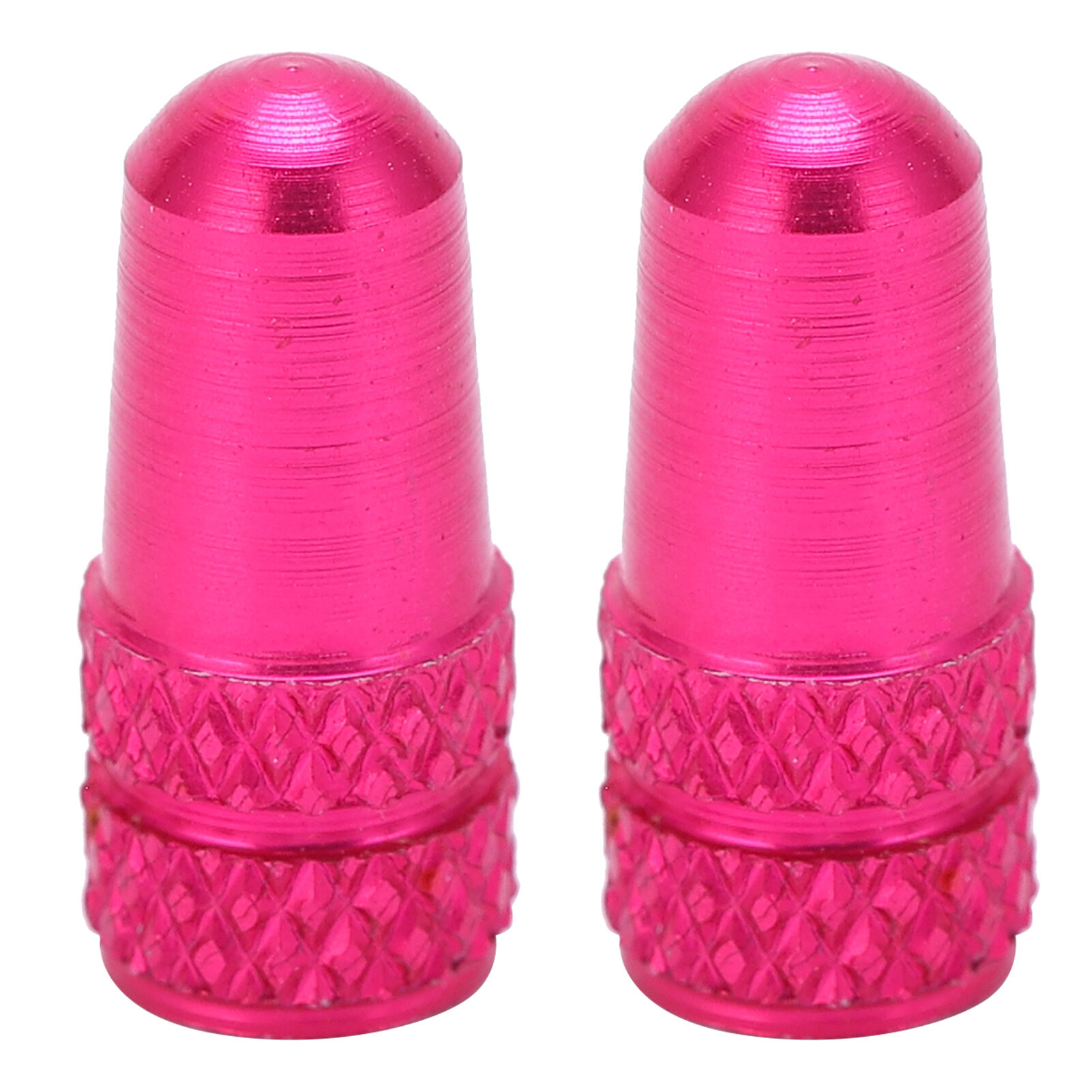 2 шт. колпачки клапанов Presta, крышка штока клапана велосипеда, алюминиевый сплав, колпачки клапанов для велосипедных шин, пылезащитные чехлы, розово-красный