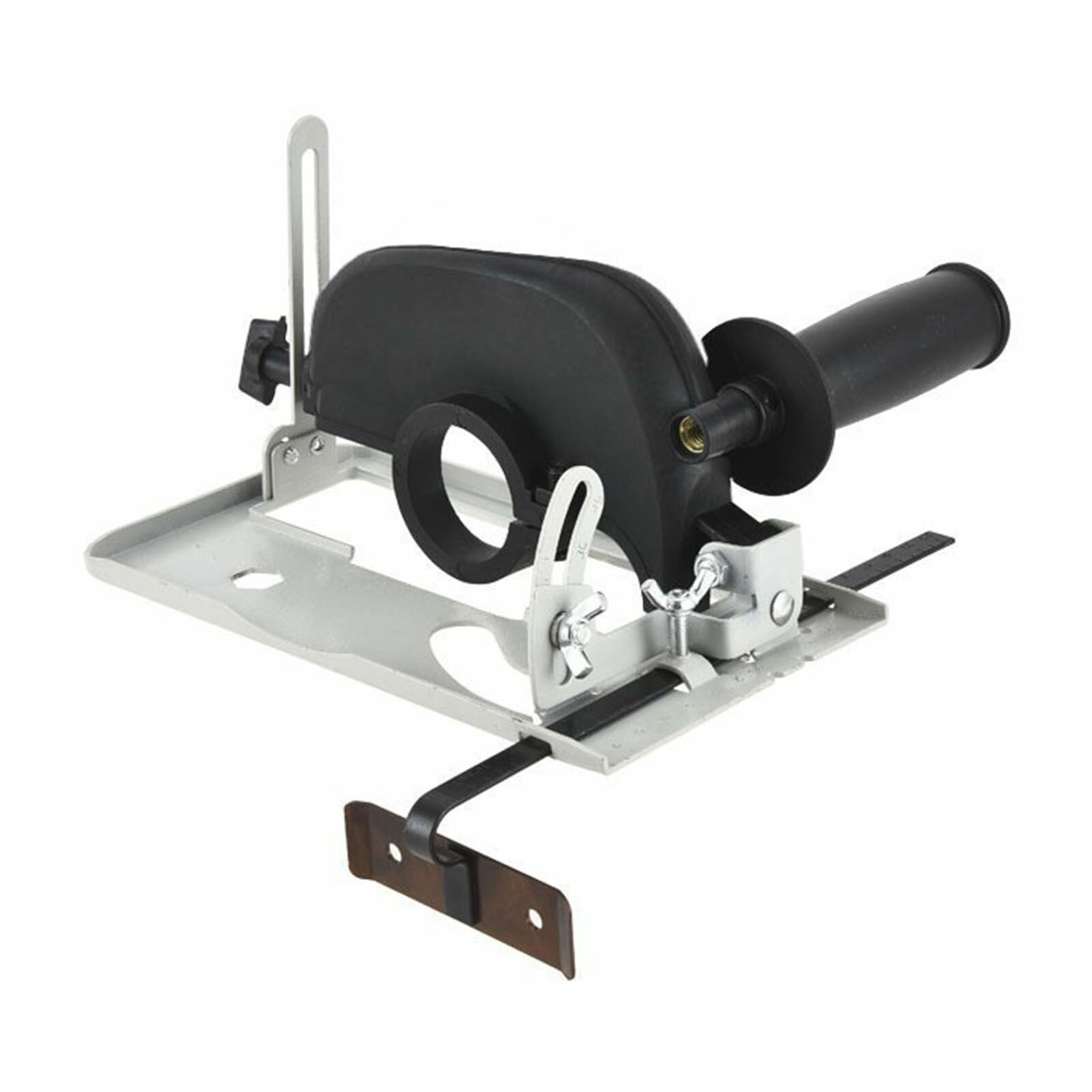 Кронштейн для угловой шлифовальной машины, металлическая регулируемая подставка для угловой шлифовальной машины с пылезащитным чехлом для 100 мм, 115 мм, 125 мм