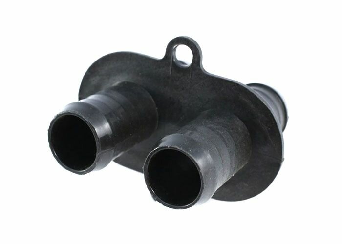 Переходник отопителя прямой двойной для а/м Газель 3302,33104