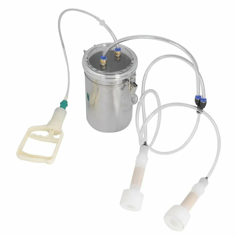 Ручной доильный аппарат 2000 мл контроль экономии усилий Бутылка портативный комплект доения