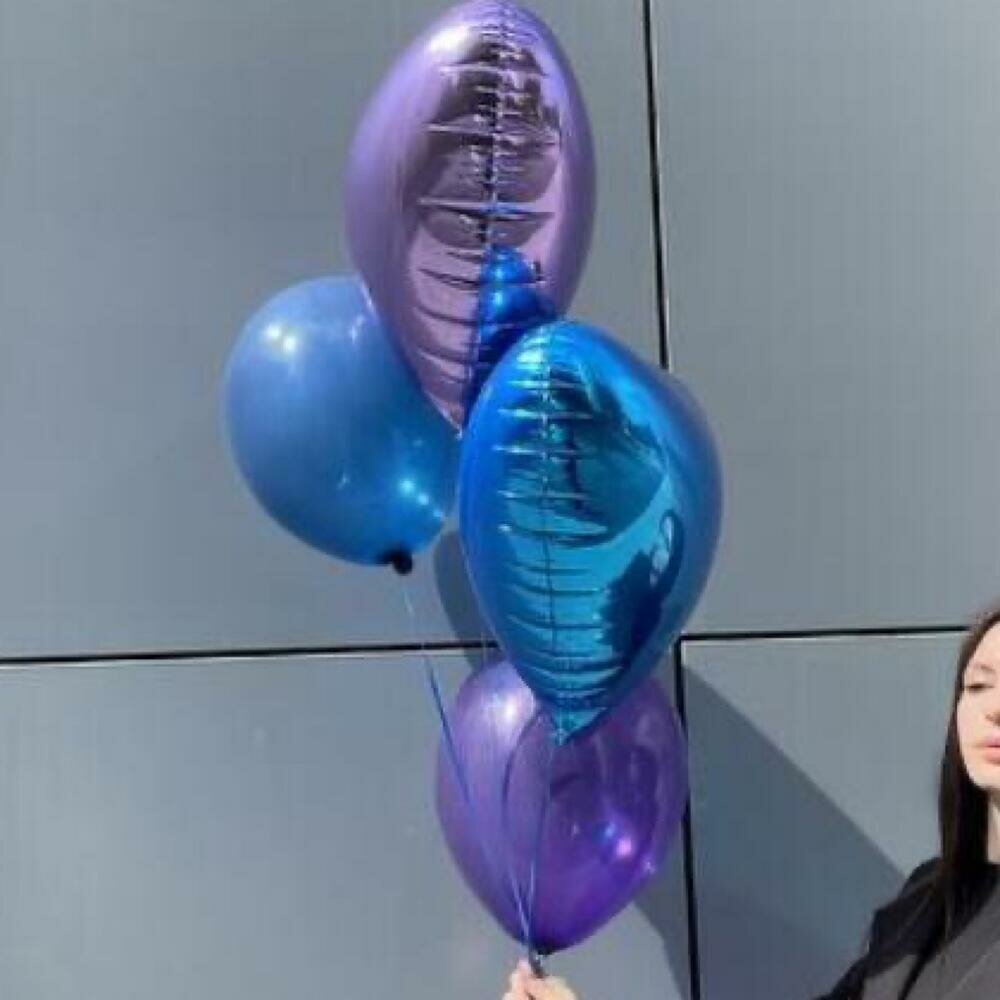 Космический фонтан шаров. N002. Leora Flowers дом цветочной моды