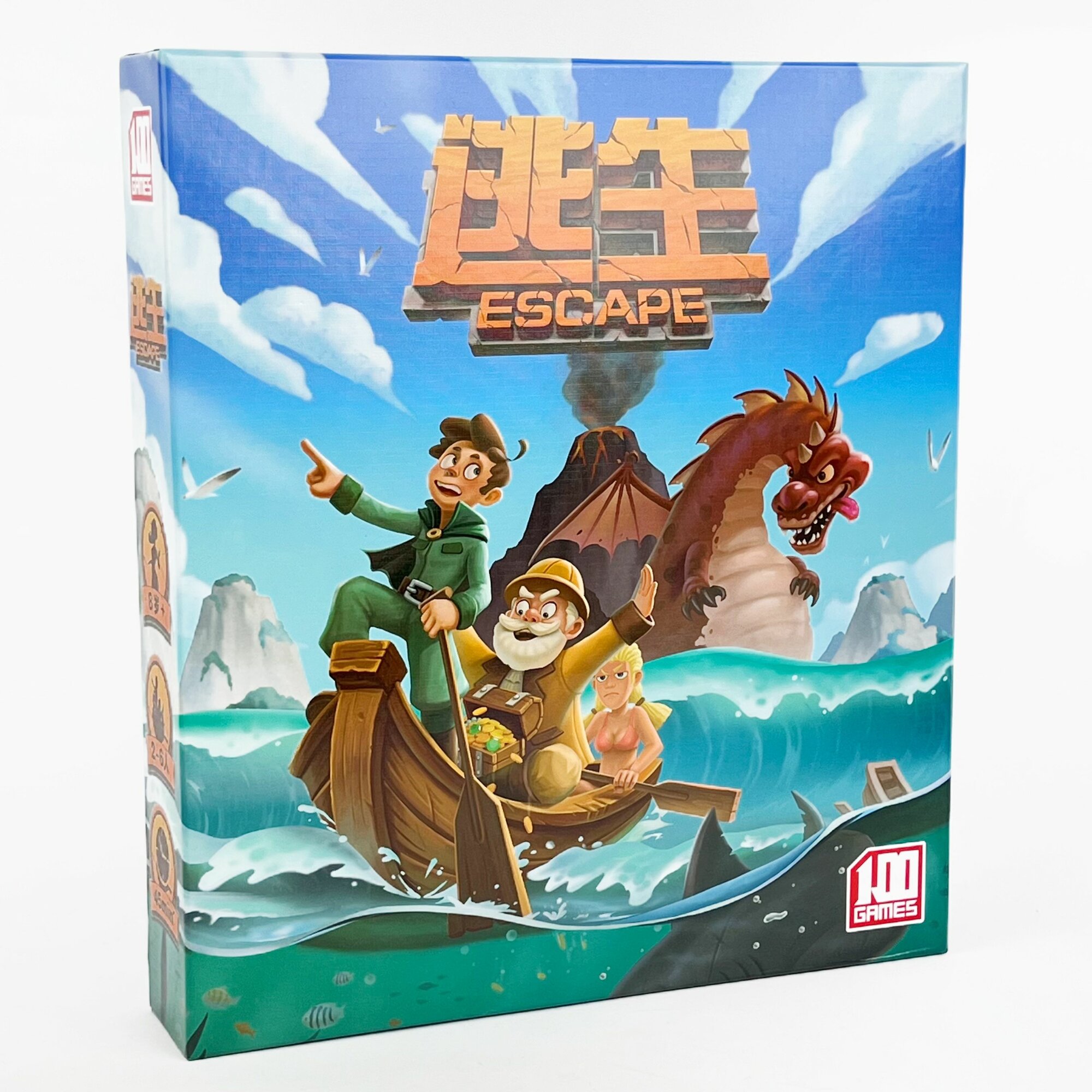 Survive: Побег с Острова (2-4 Игрока, 45-60 мин) - Адреналиновая Семейная Вечеринка с Морскими Чудовищами!