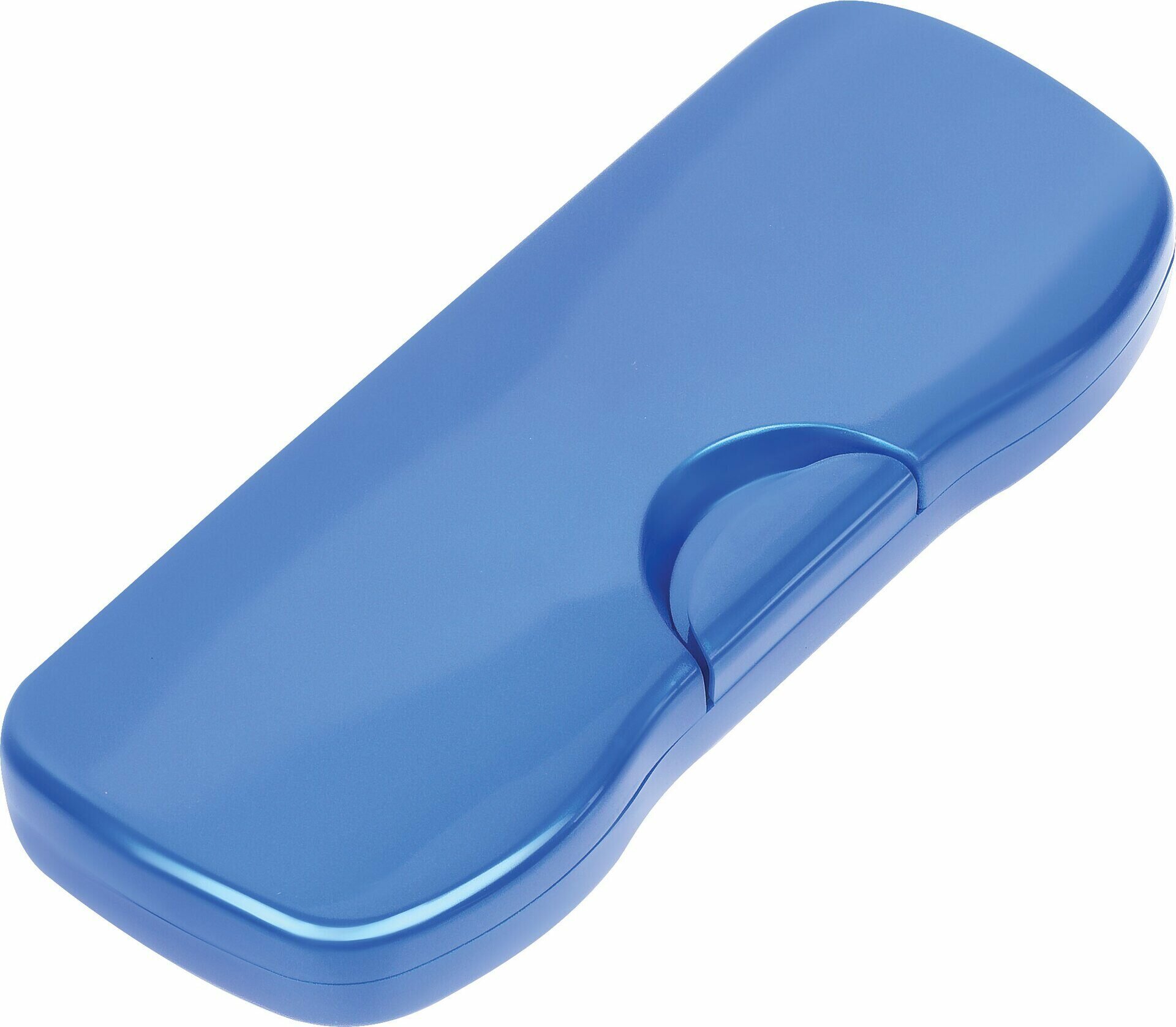 Пенал-футляр, 204*83*25 СТАММ, синий металлик, ПН-30305/343721