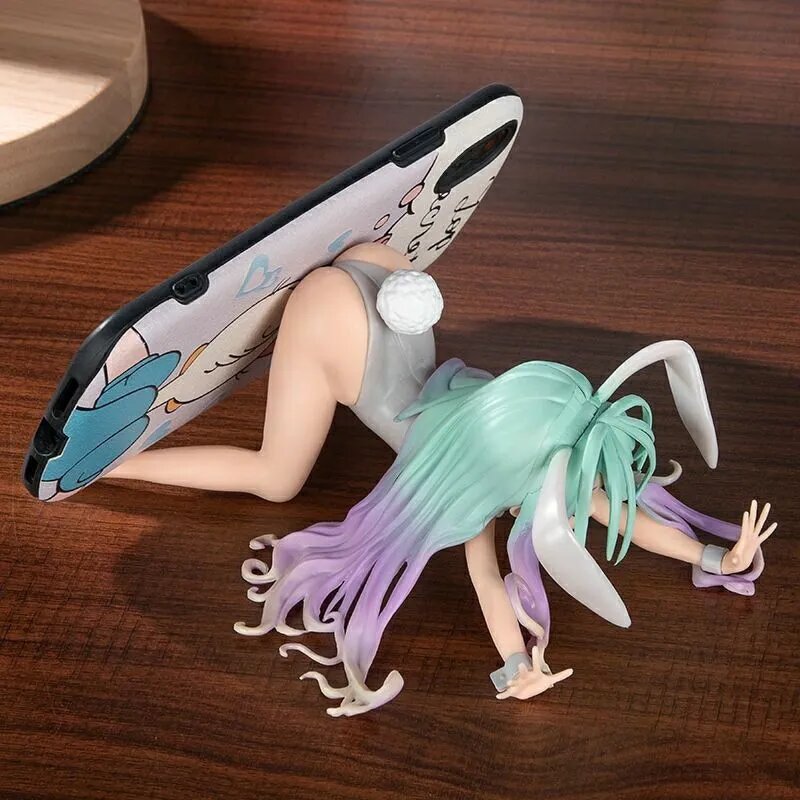 Аниме Фигурка NO GAME NO LIFE Держатель для телефона Bunny Girl