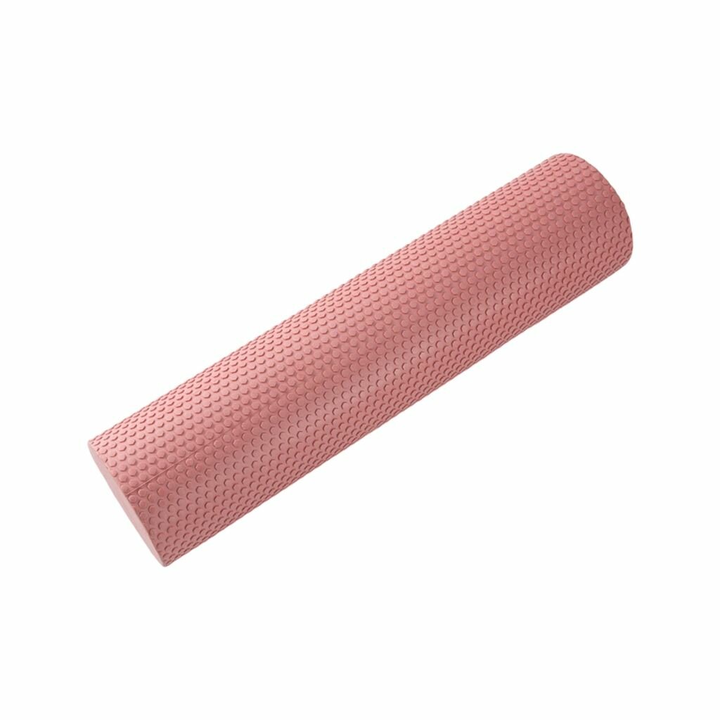 Валики из плотного поролона для упражнений и массажа, 45x15 Розовый