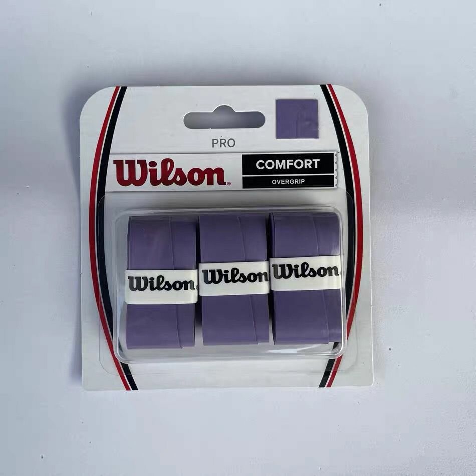 Намотка для ракетки Wilson "Pro Comfort Overgrip", 3 шт, фиолетовая