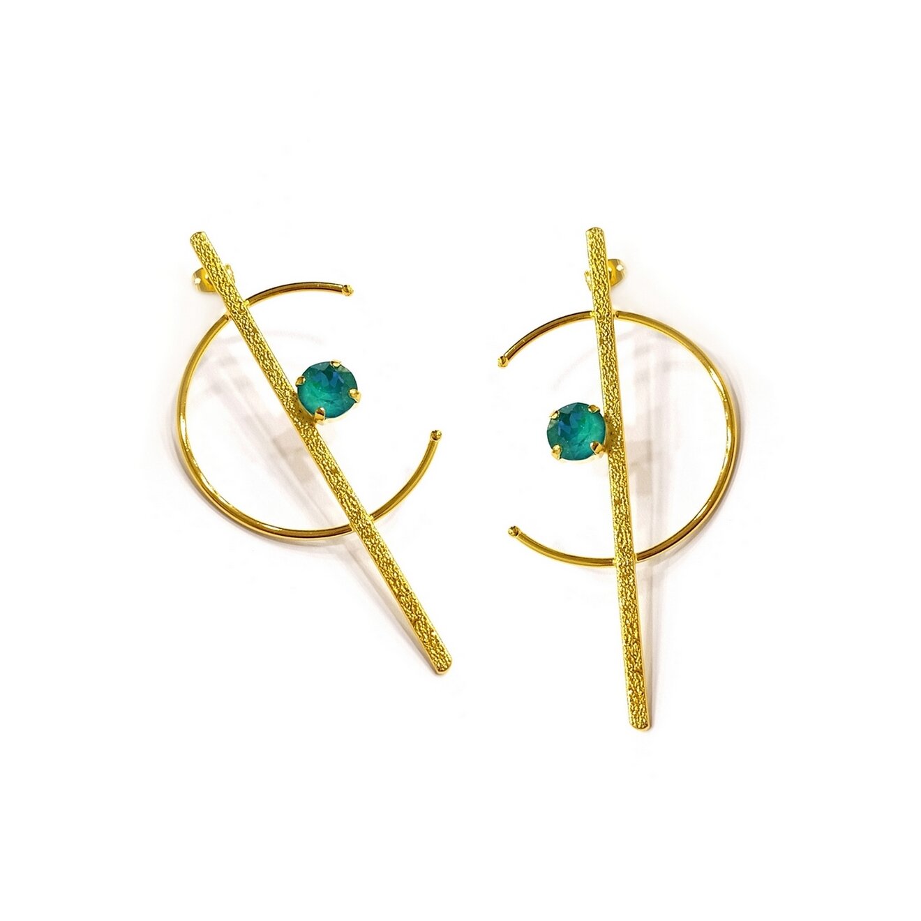 Серьги, кристалл