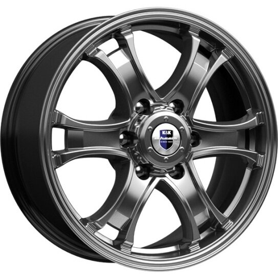 Колесный диск K&K Балеар 7.5x18 6*139.7 ET38 DIA100.1 Дарк платинум
