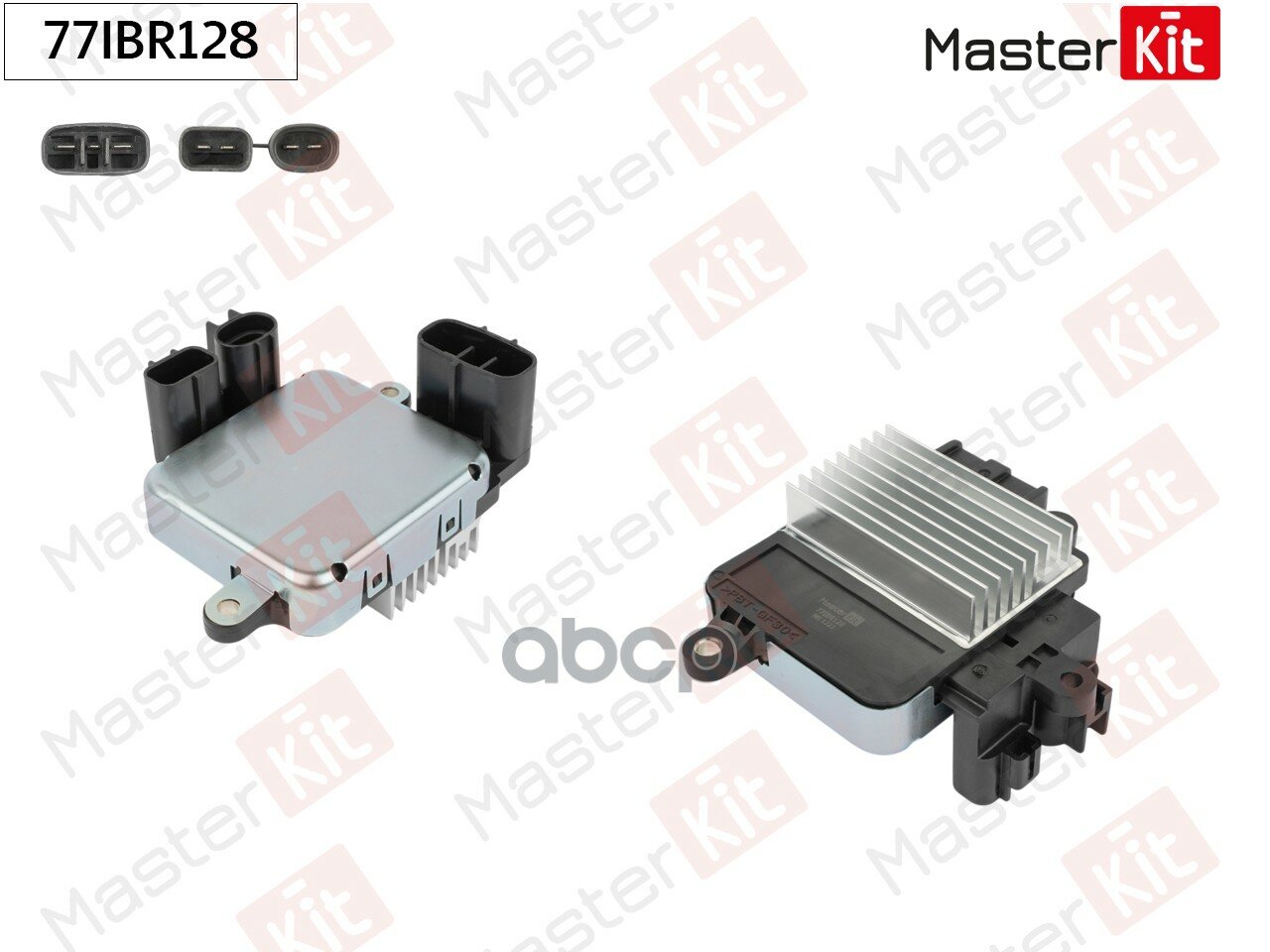 Резистор вентилятора TOYOTA CAMRY (_V4_,_V5_)/HIGHLANDER / KLUGER (_U4_) 2006 - 77IBR128 MasterKit арт. 77IBR128