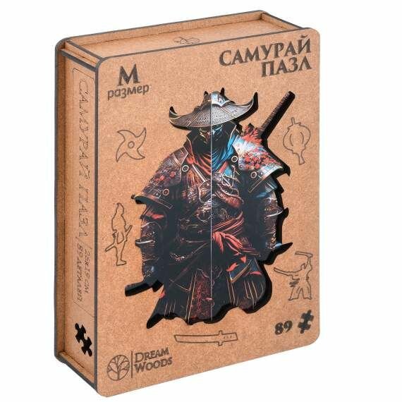 Пазл фигурный "Самурай" M (P-034)