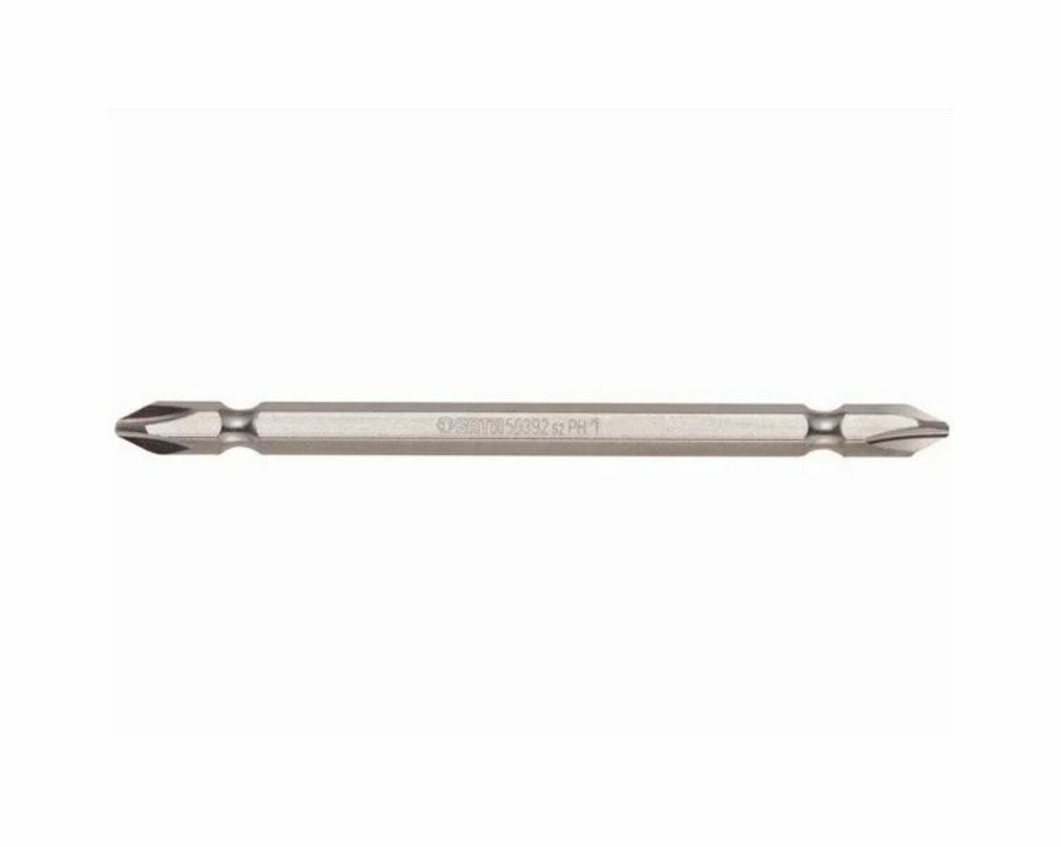 Биты (Вставка) Двухсторон. Phillips Ph1 (110Мм; П/В 1/4)(Sata 59391)