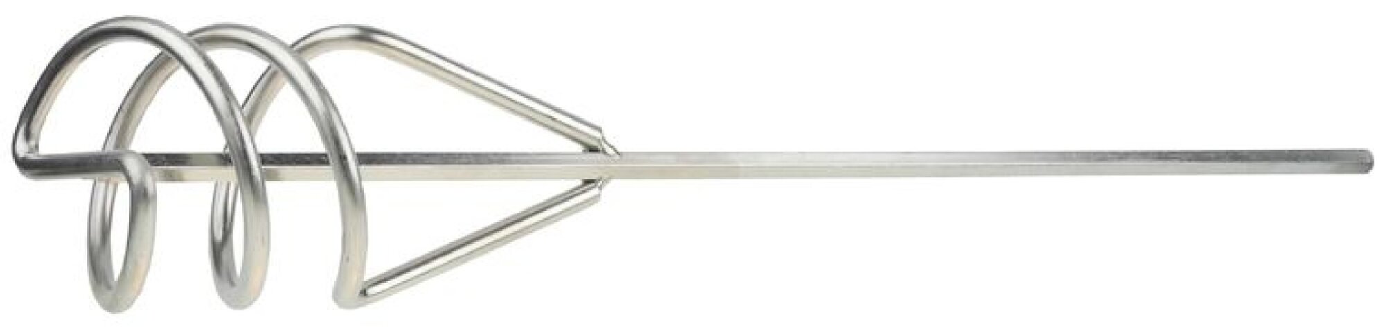 Миксер строительный Зубр профи для штукатурных работ, шестигранный хвостовик, металлический, серый, диаметр 100мм, длина 580мм / инструменты