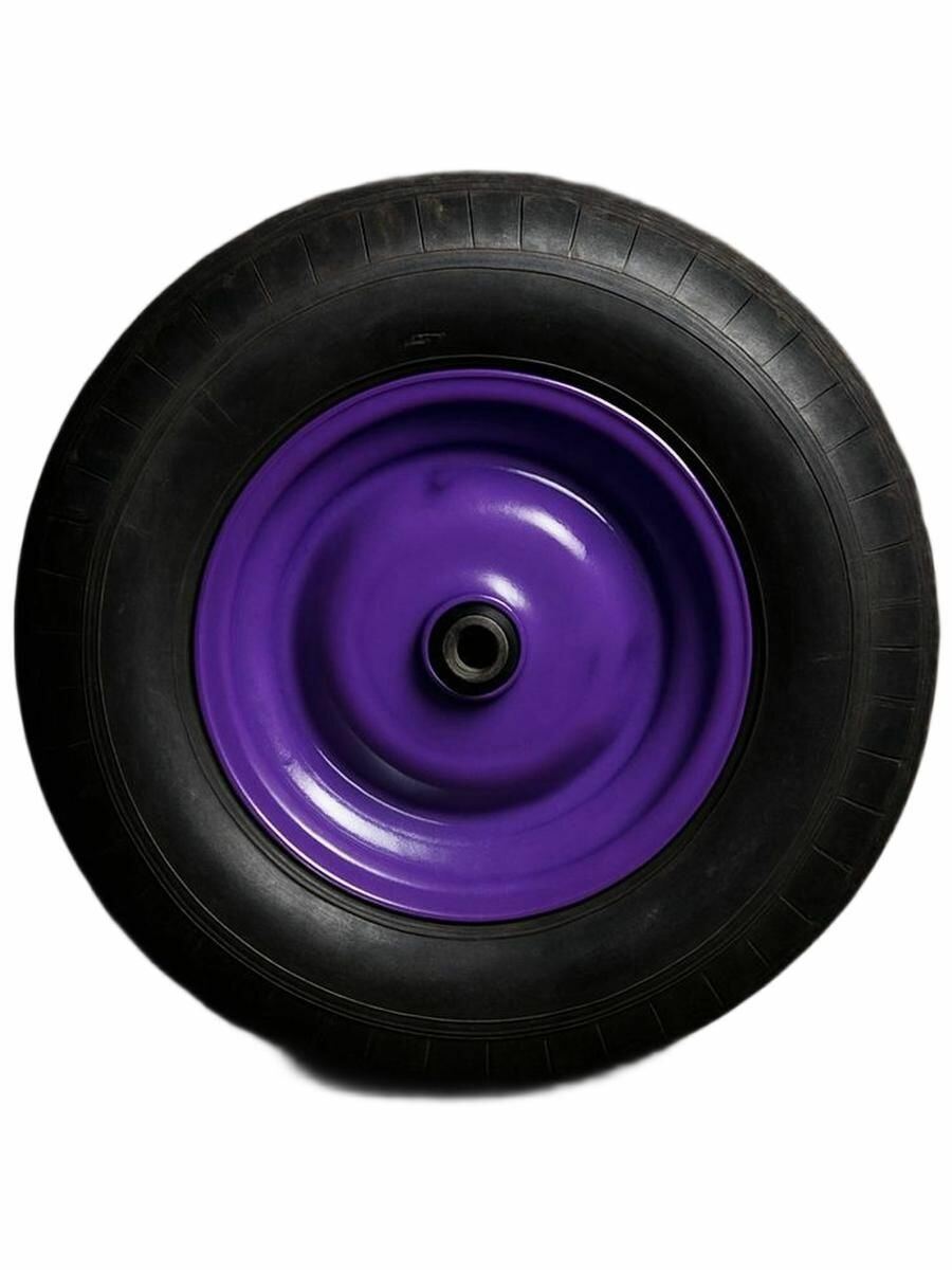 Колесо NYLON PR3001 размер 16*4,00-8 12/100мм диск сварной фиолетовый Р