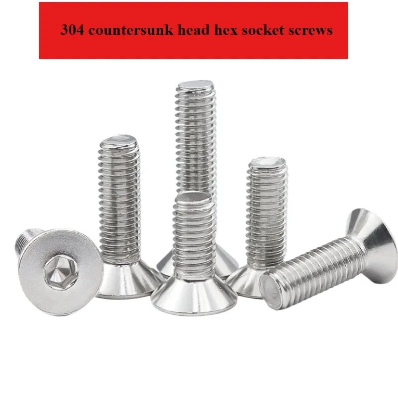 Винты M3x6mm из нержавеющей стали 304, 50шт