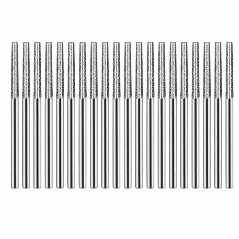 Буры для резки с алмазным напылением 20 шт, - 2.0mm