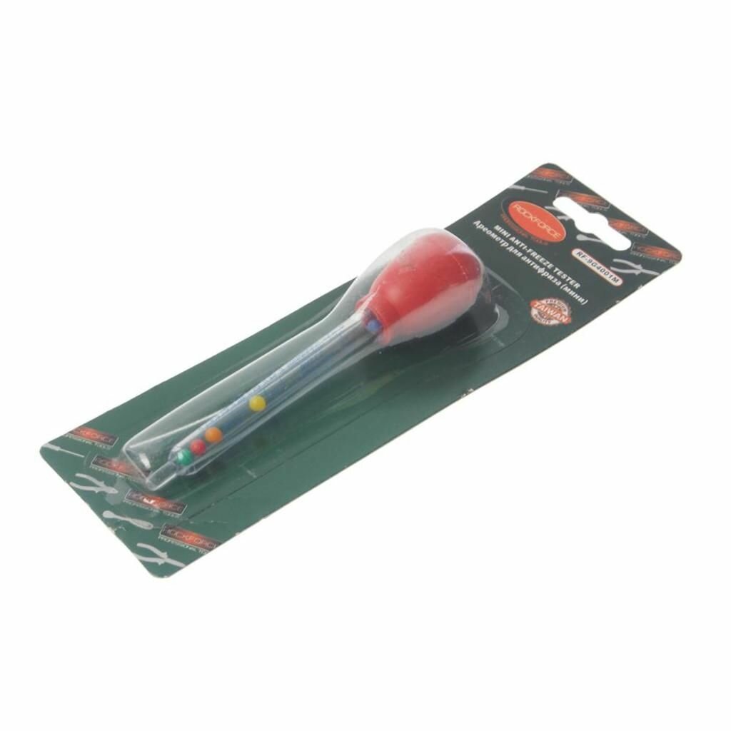 Ареометр универсальный для электролита аккумулятора автомобиля, измеритель плотности, арт RF9G4001M ROCKFORCE