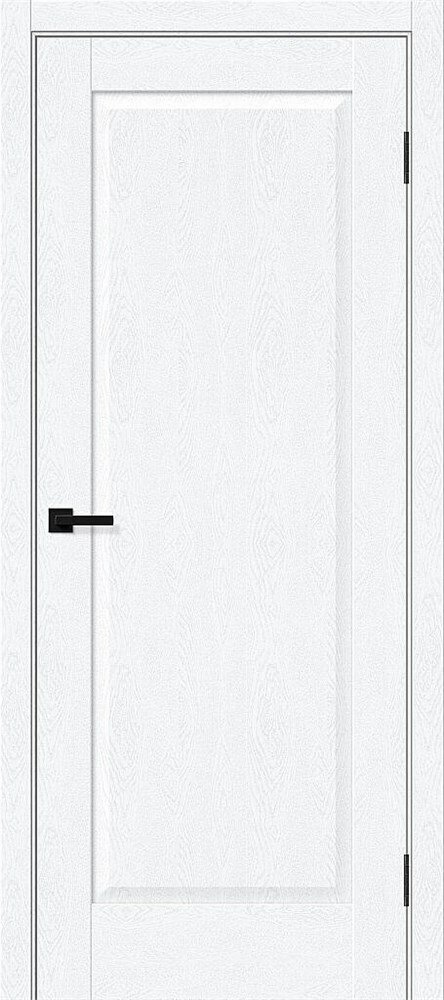 BRAVO Межкомнатная дверь 200*70, Прима-10, White Silkwood , ПЭТ 200*70 White Silkwood
