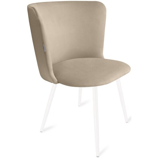 Стул Sheffilton SHT-ST36/S95-1 ванильный крем/белый муар