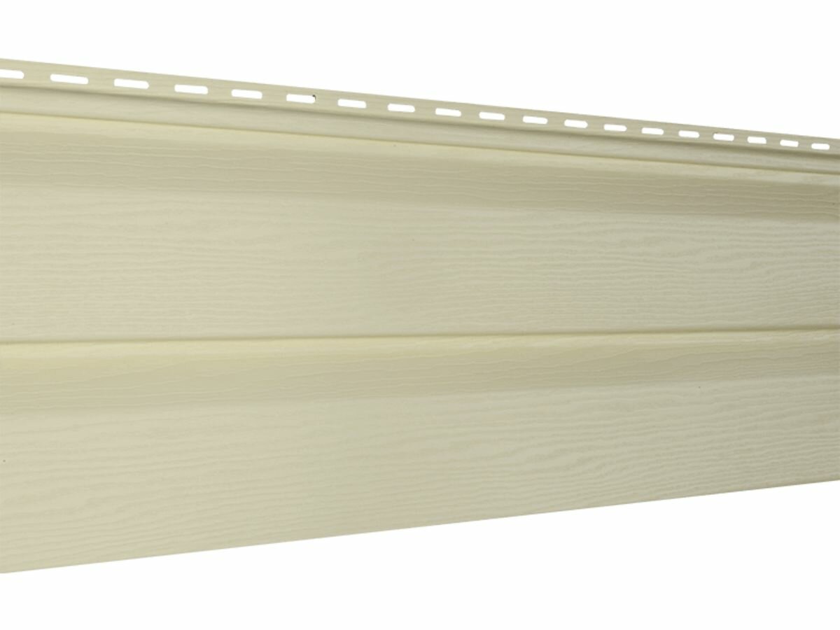 Ю-пласт Сайдинг Корабельный брус, кремовый, 10 шт