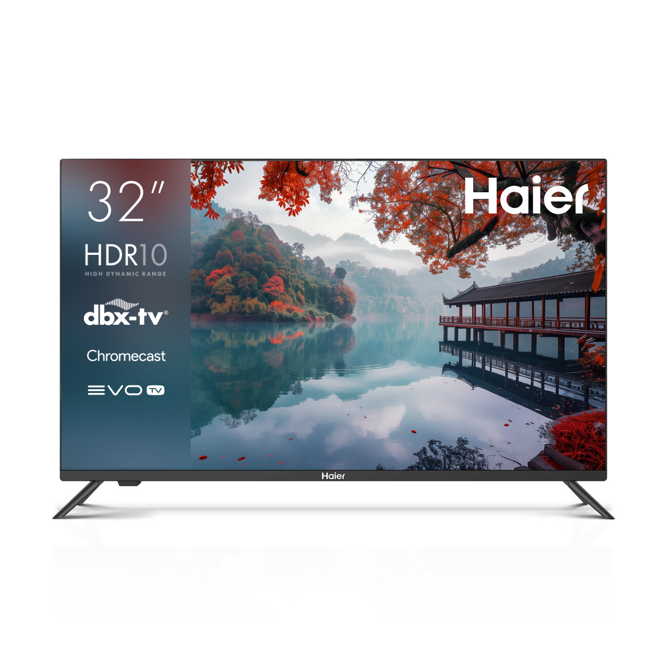 Телевизор Haier Smart TV 32 M1, 32", 16:9, 1366х768 HD, черный