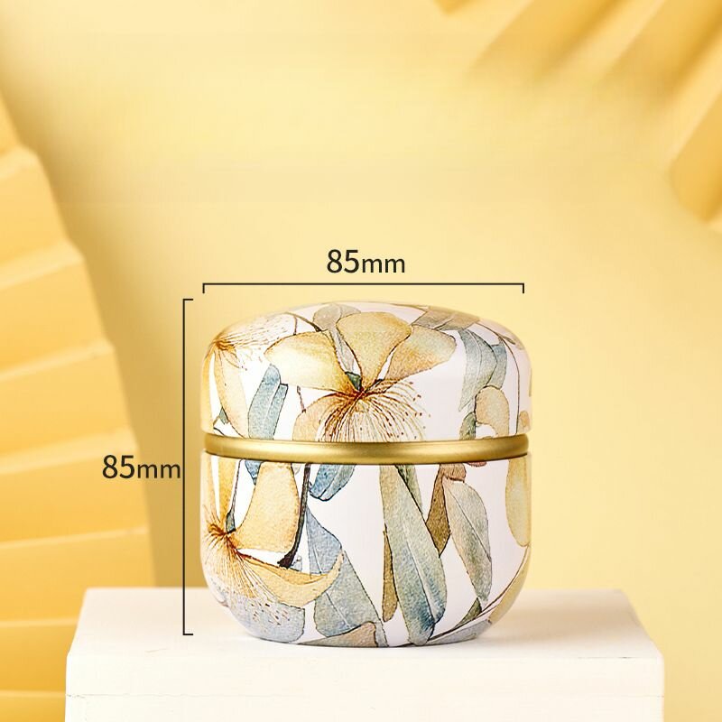 Жестяные банки, маленькие баночки для чая.