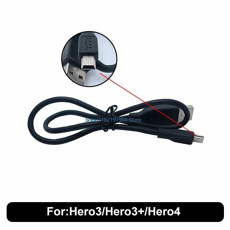 Кабель для GoPro Hero13/12/11/10/9/8/7/6/5 Mini USB