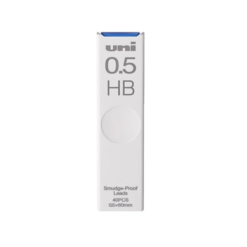 UNI 0.5 HB запасные грифели, 40 шт