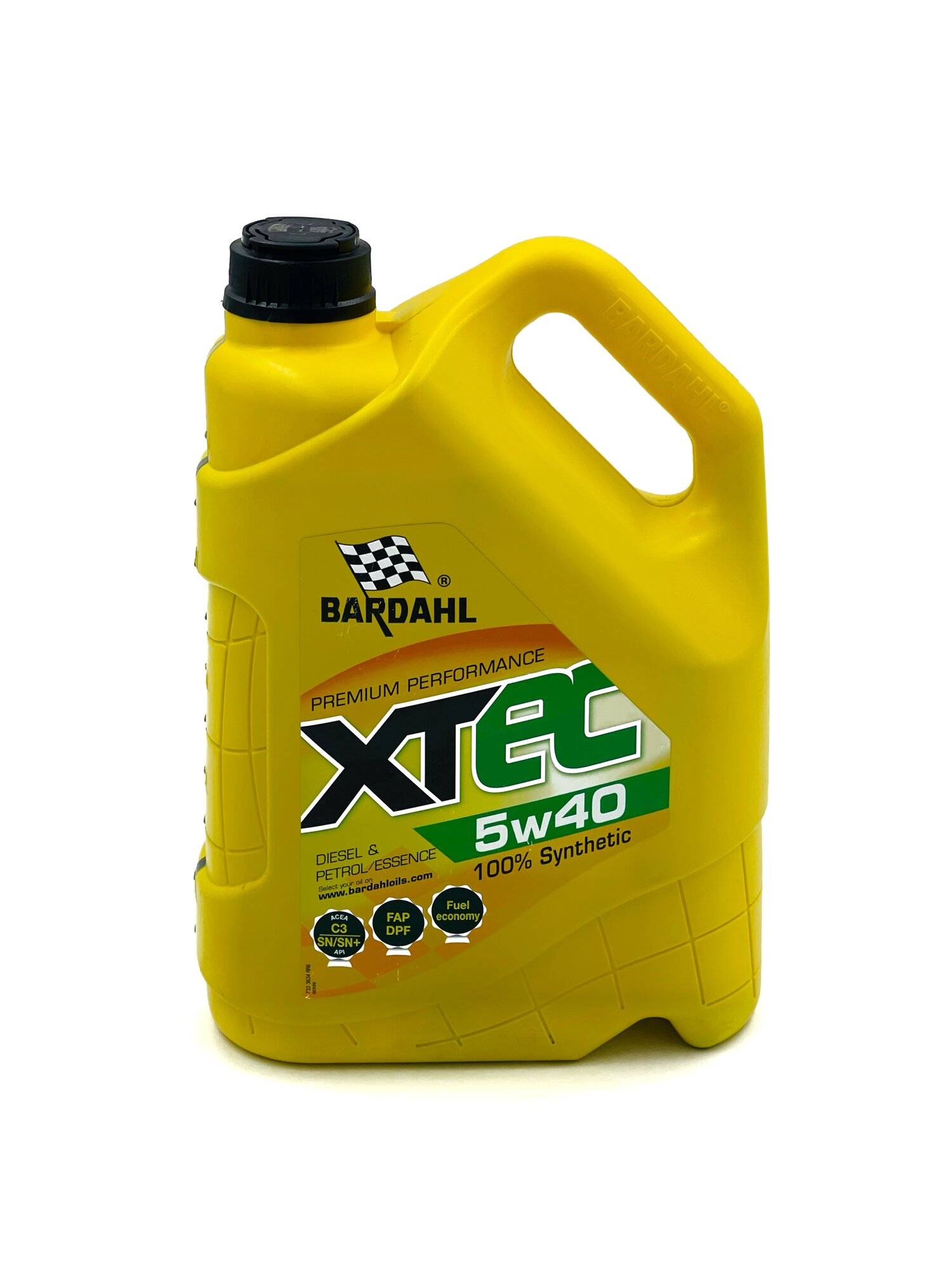 Моторное масло Bardahl XTEC 5w-40, 5 литров , синтетическое ,