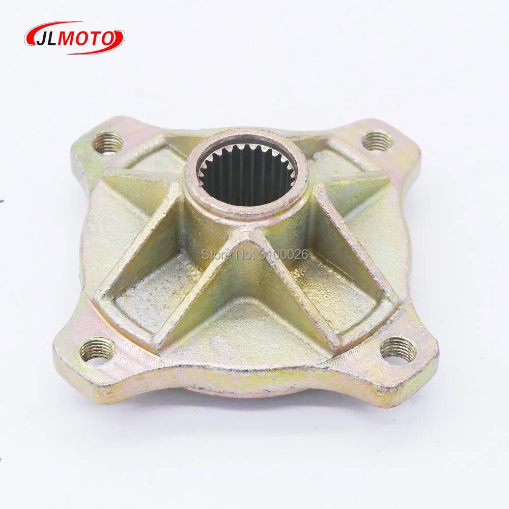 24T 110mm * 4 STUD Ступица заднего колеса подходит для Китая 110cc 150cc 200cc 250cc Go Kart Golf Cart Buggy Karting ATV UTV Quad Bike Parts