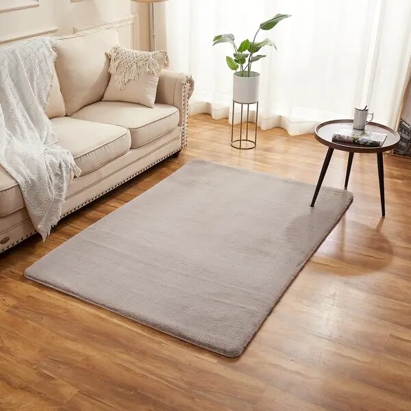 Ковер полиэстер Bingo 120x180 см цвет бежевый