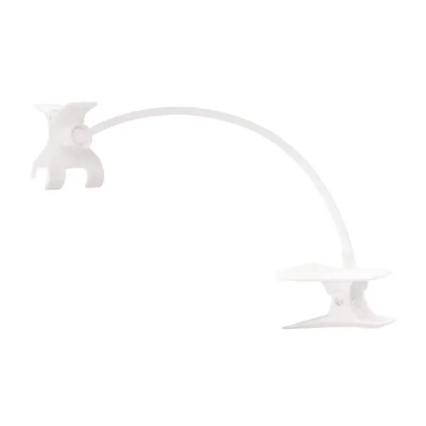 Крепление гибкое с прищепкой и держателем для фитосветильника Т5 Ritter Planta 56295 5 пластик металл цвет белый