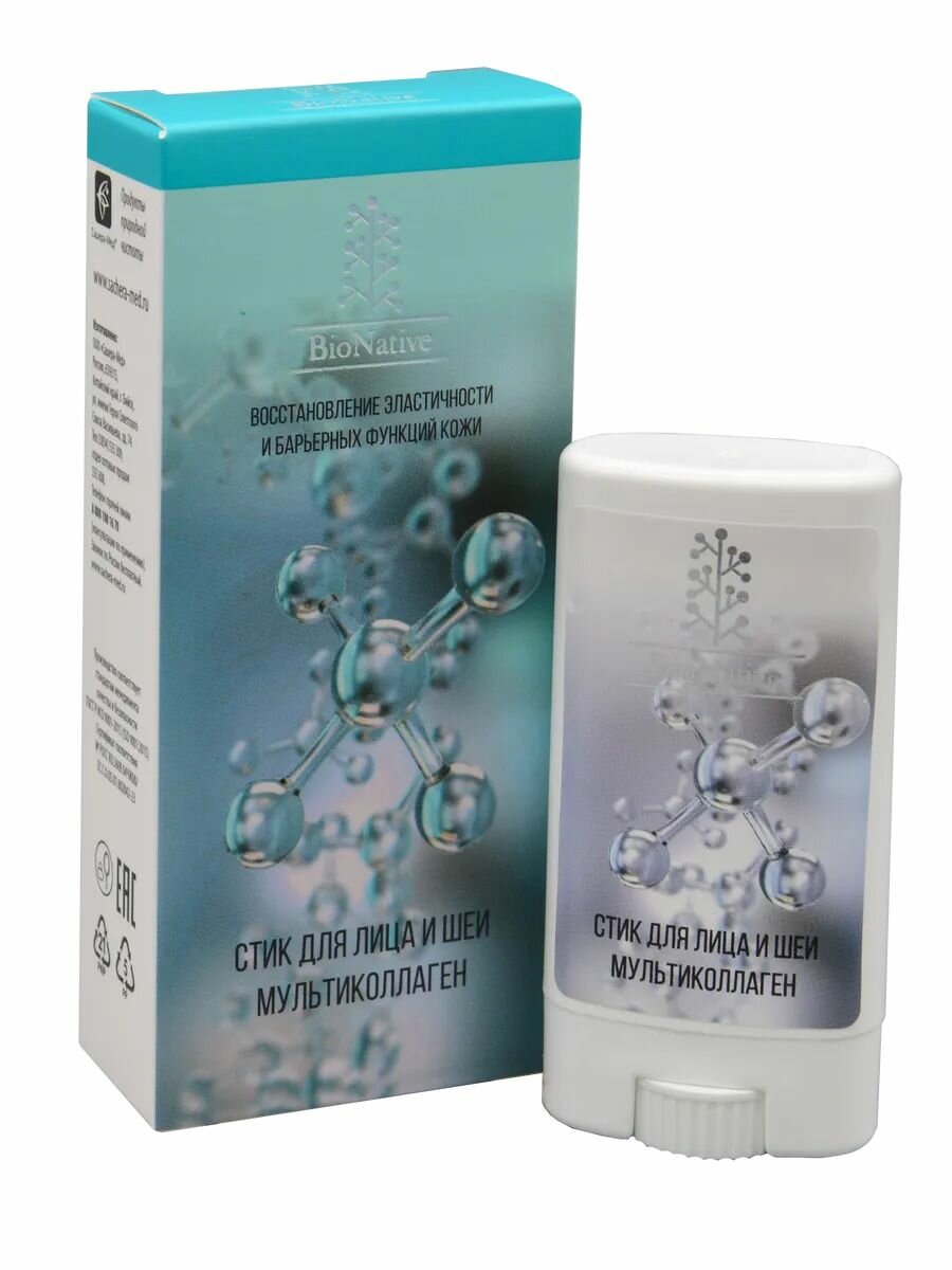 Крем для лица, шеи и декольте антивозрастной стик