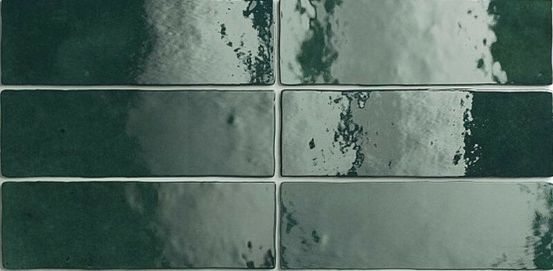 Керамическая плитка Equipe Artisan Moss Green 24471 настенная 6,5х20 см зеленый