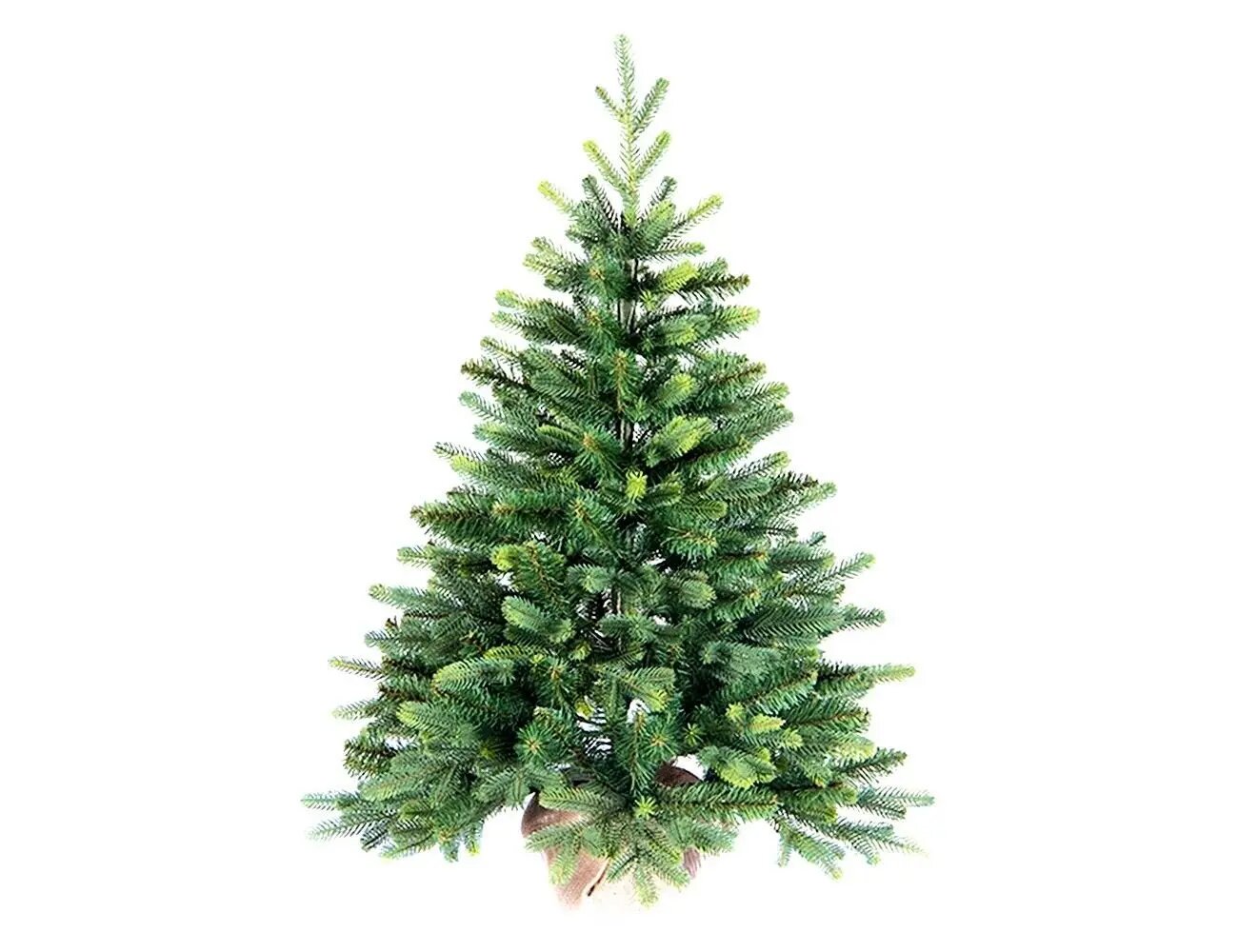 Настольная елка в мешочке Изумрудная 90 см, литая + ПВХ, Max CHRISTMAS