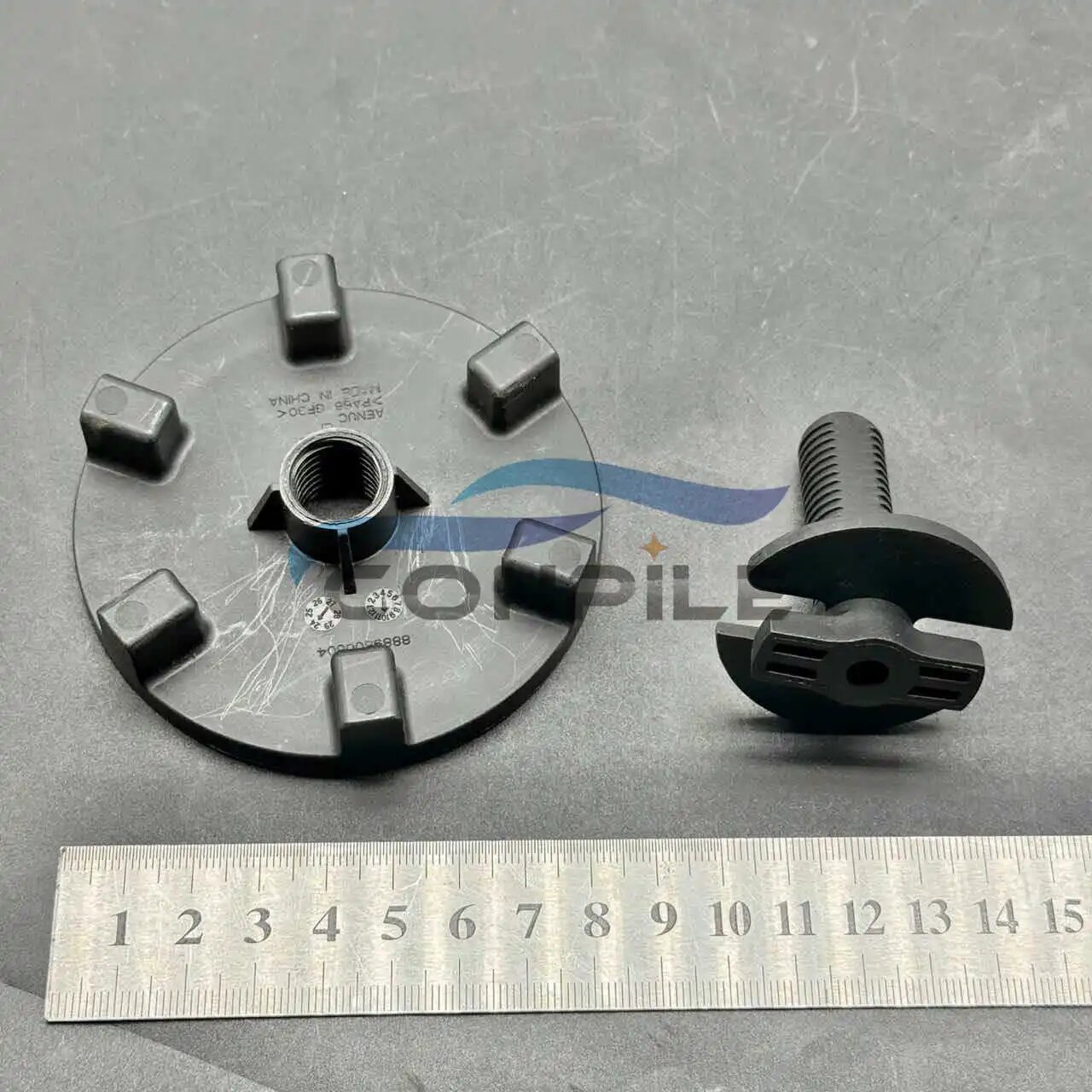 1 шт, крепежный винт для запасного колеса Geely Monjaro L