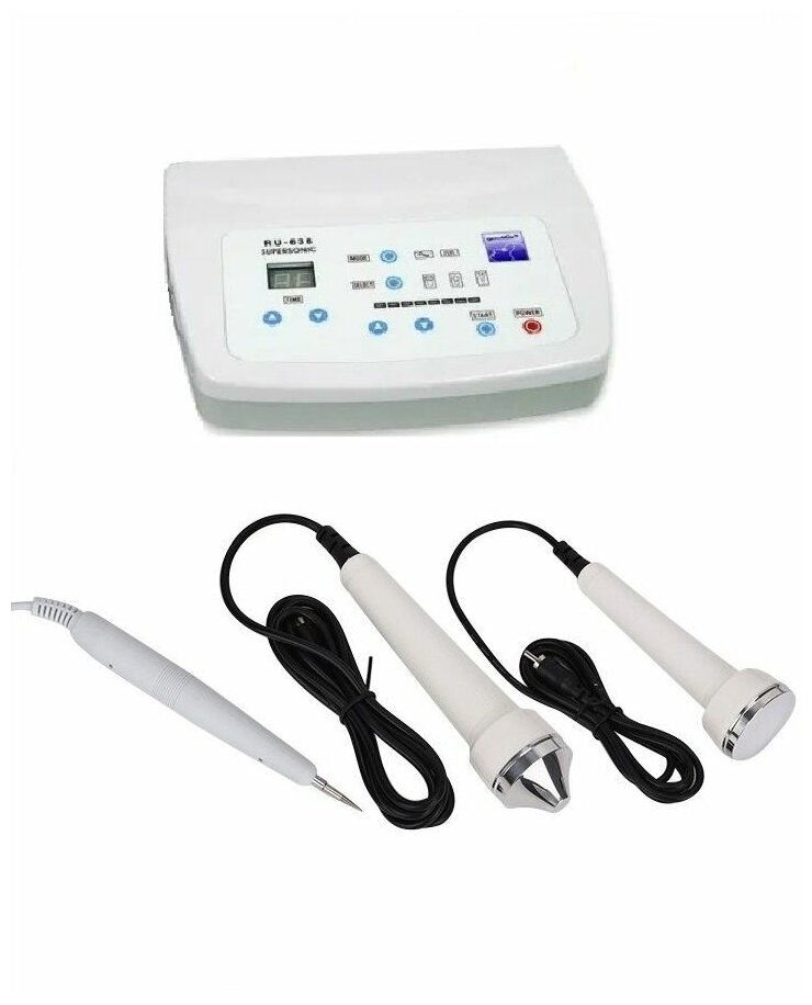 Ультразвук чистка лица и тела уход 3в1 лифтинг фонофорез ионофорез коагулятор