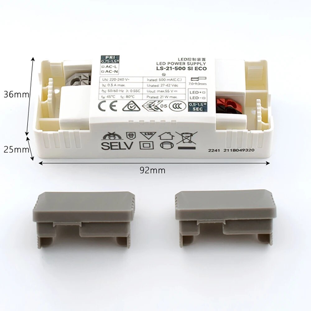 Блок питания LED Legender LS-21-500 SI ECO 20W