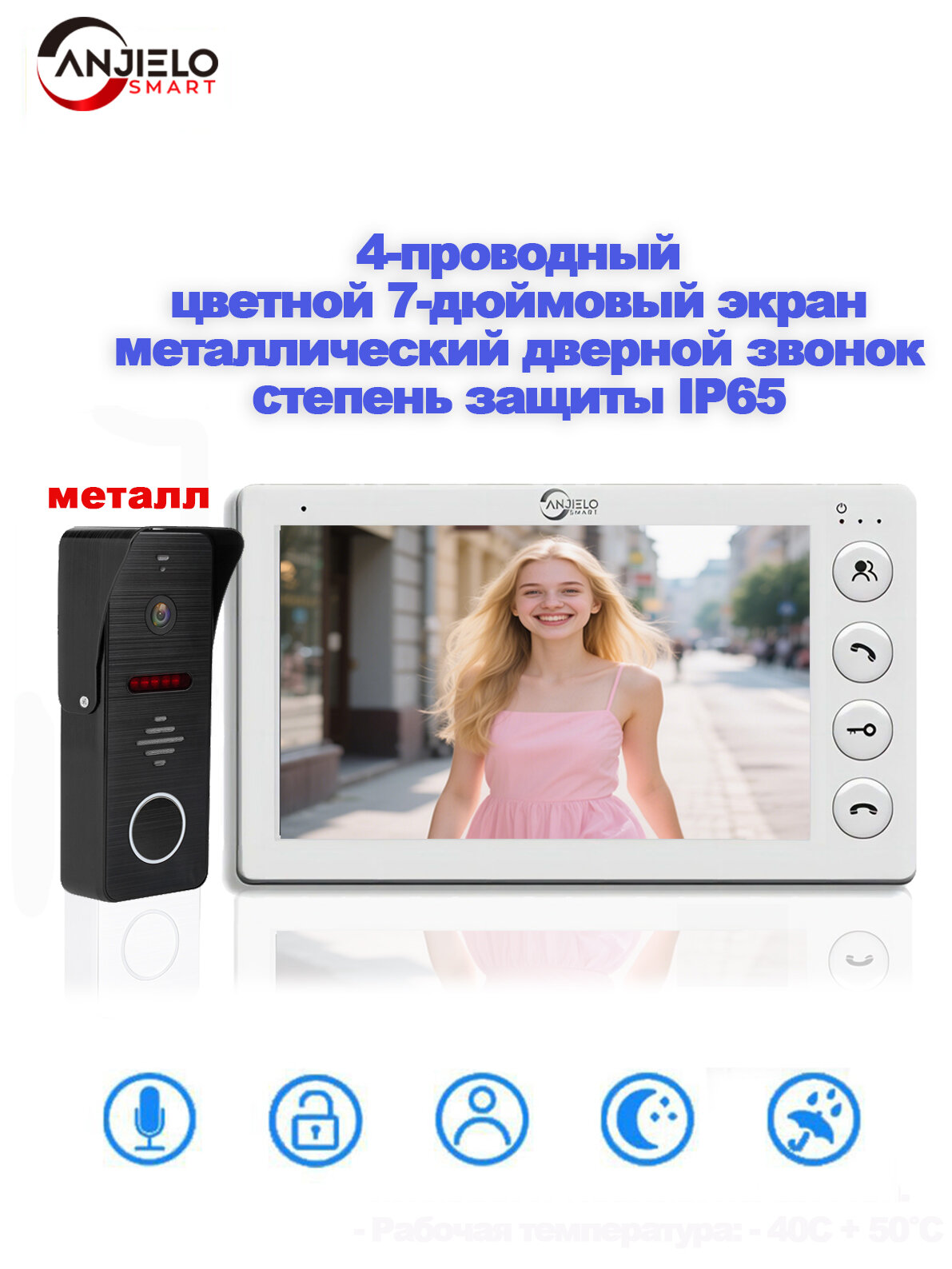 Комплект для установки домофона