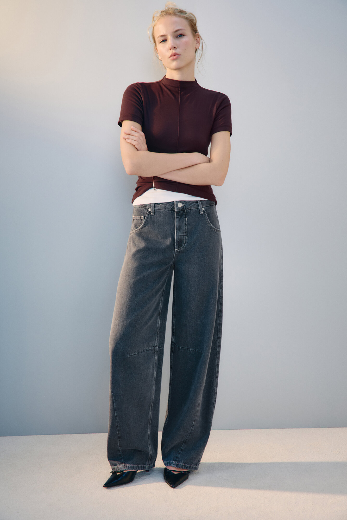 Джинсы бананы Women SMART 