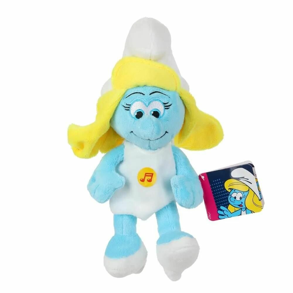 Мягкая игрушка Добрые Игрушки "Смурфик", 20 см, озвученная, от 3 лет