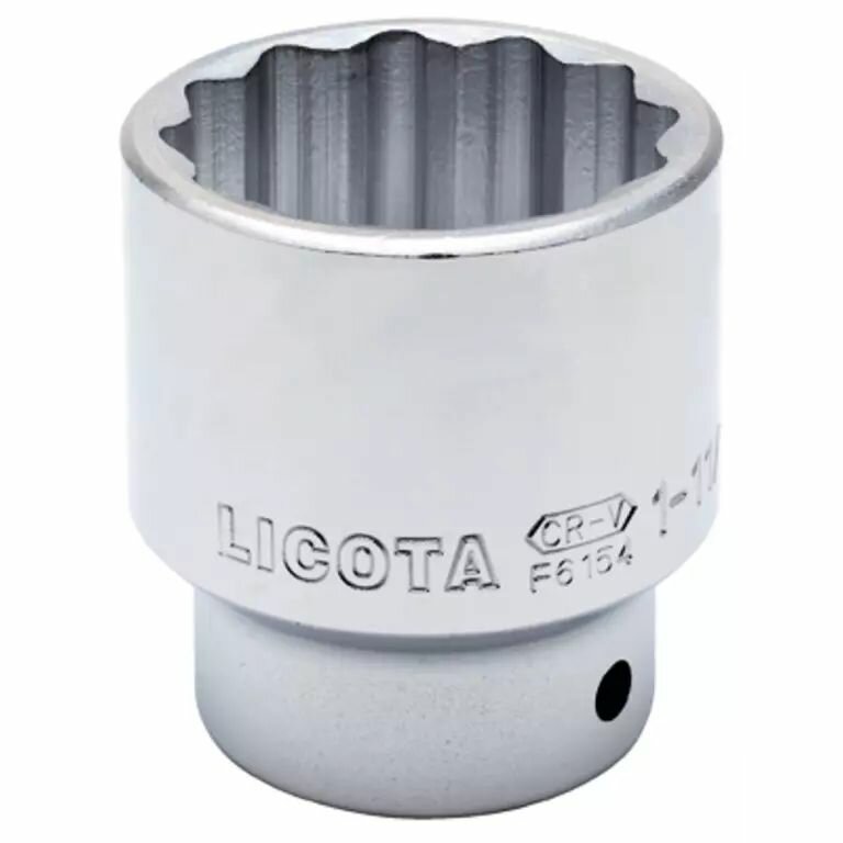 Головка, 3/4", 50 мм, торцевая, 12-гранная Licota F6050