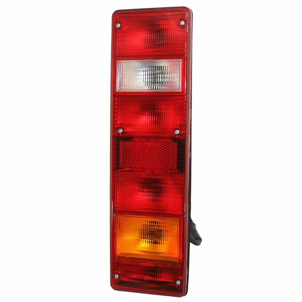 ТехАвтоСвет Фонарь задний ГАЗ 3310 Валдай, универсальный, правый (без ламп) с разъемом сцаз (с проводом) арт. 8502-00