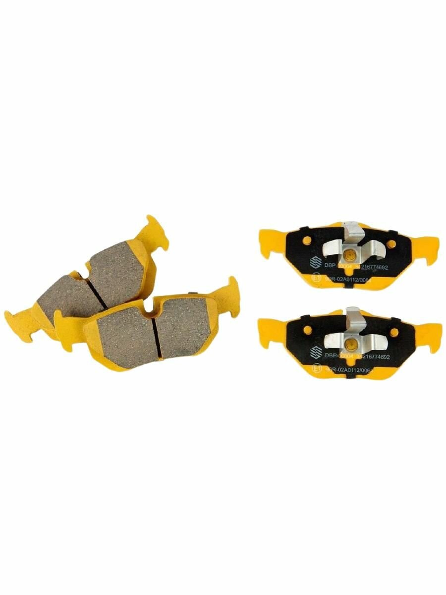 Колодки тормозные задние от WAYTEKO Арт. DBP-00004/ 34216774692