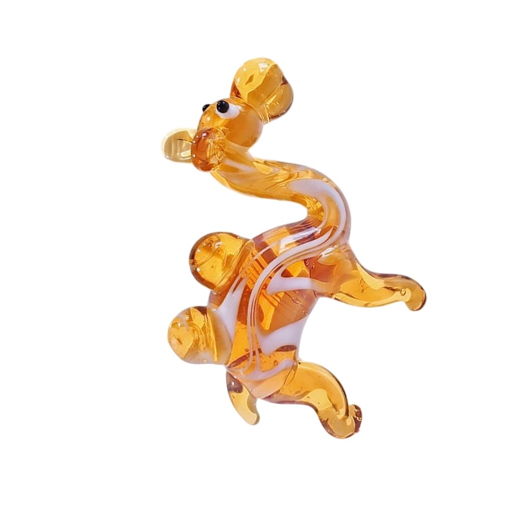 Коллекция миниатюрных фигурок верблюдов из художественного стекла ручной работы, настольное украшение и подарок