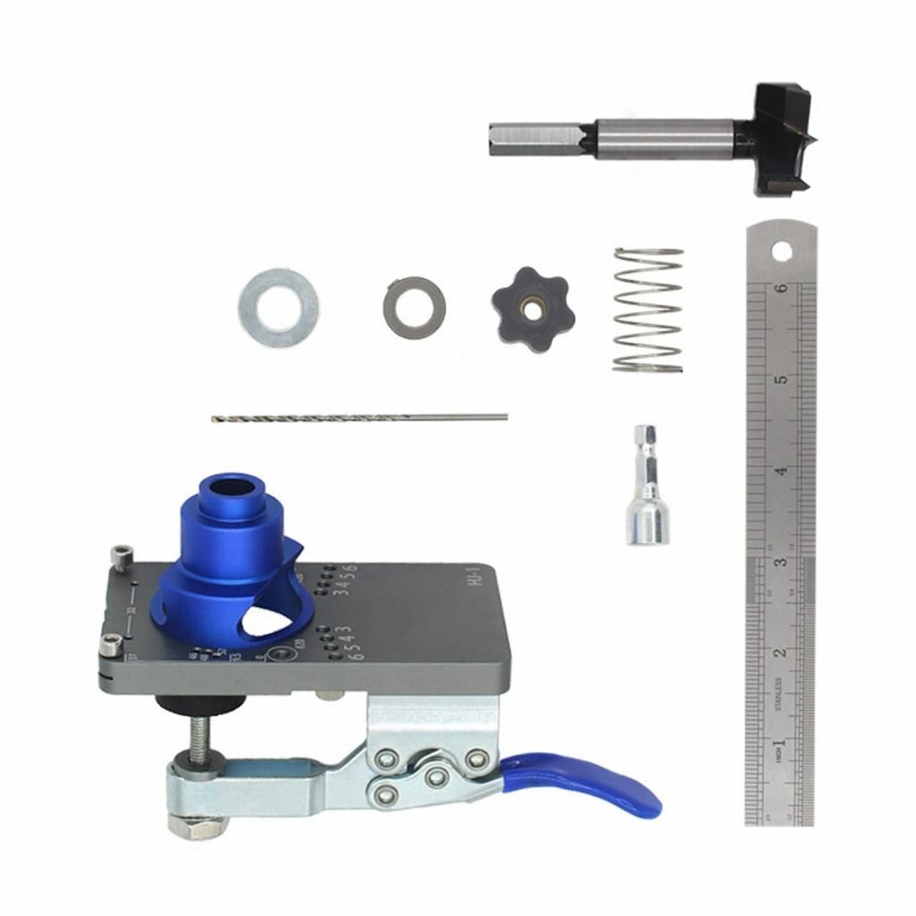 Эффективный скрытый шаблон для петель 35 мм для монтажа дверей