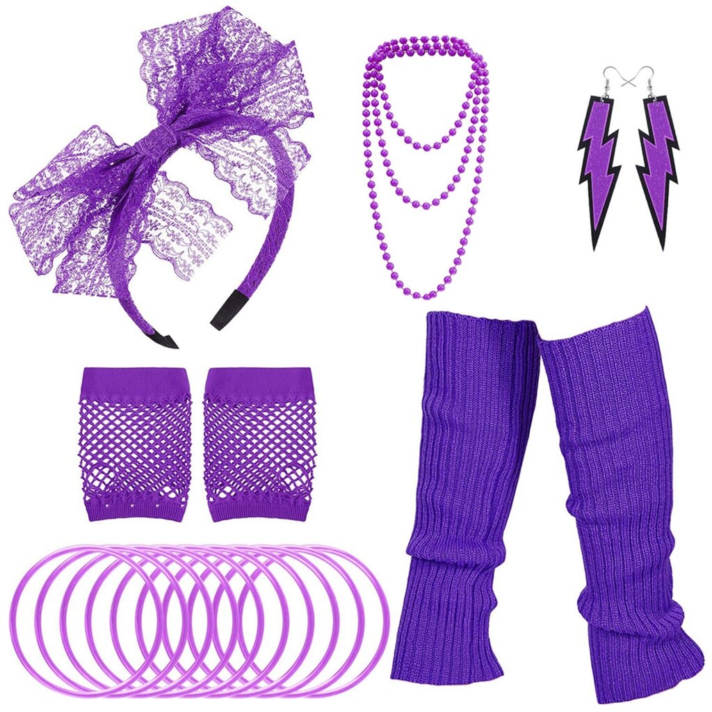 Неоновый Костюм Для Выпускного Вечера-Фиолетовый