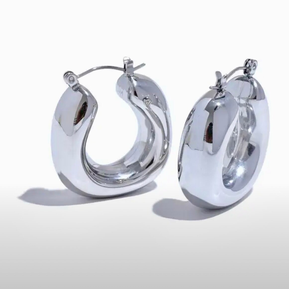 Серьги-трансформеры, Swarovski Zirconia, циркон, фианит