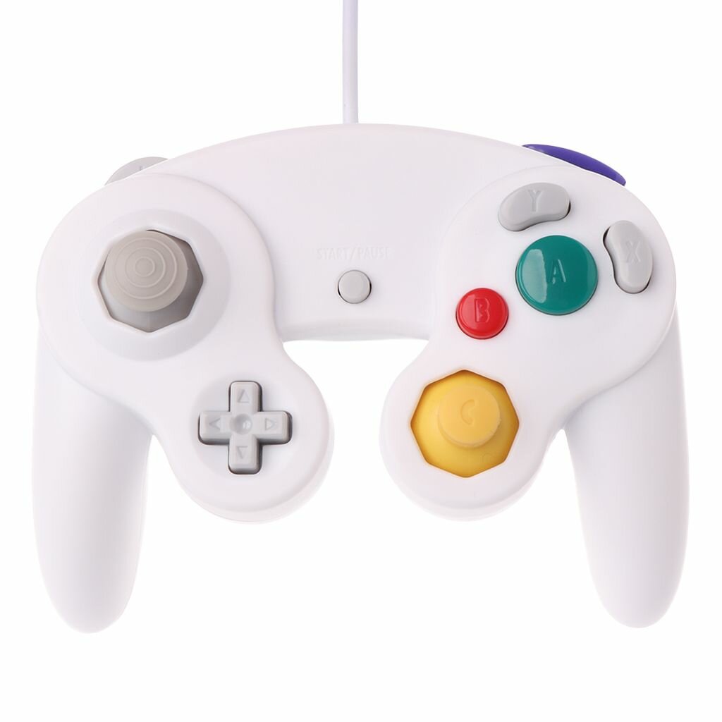Для проводного игрового контроллера NGC GameCube Gamepad для игровой консоли WII Contro