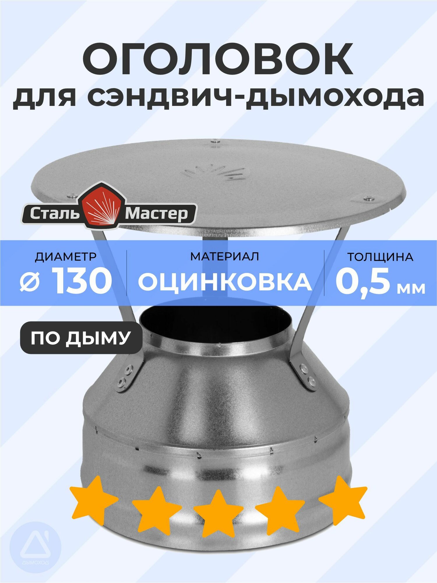 Оголовок 130 / 220 оцинковка