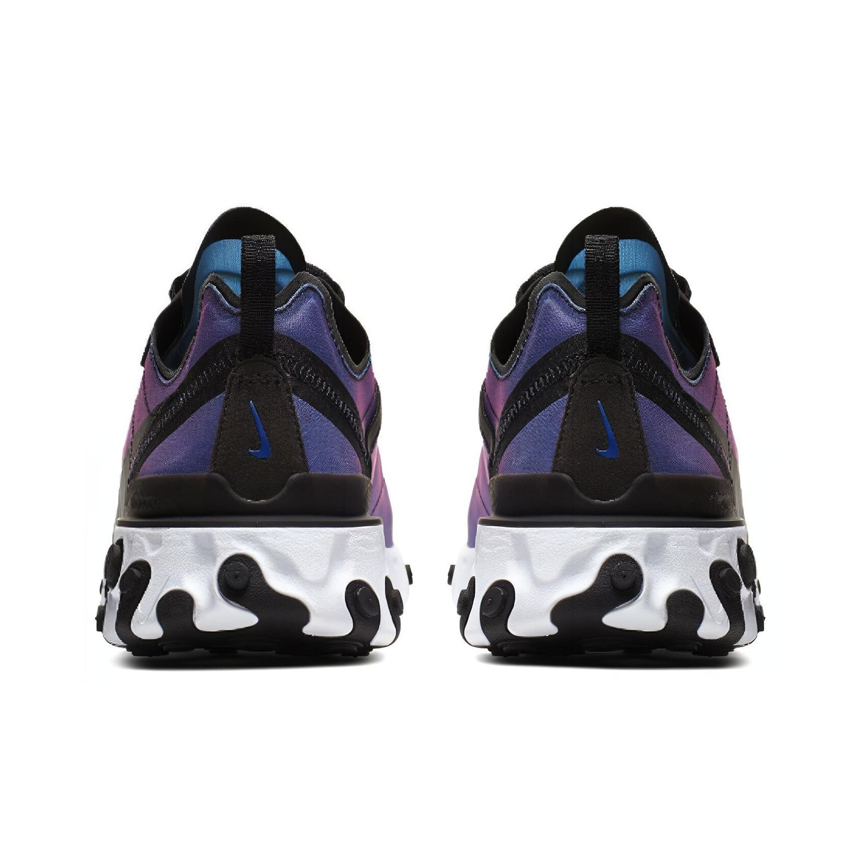 Кроссовки NIKE React Element 55, размер EU 42.5 стопа (27CM), purple — фото 1
